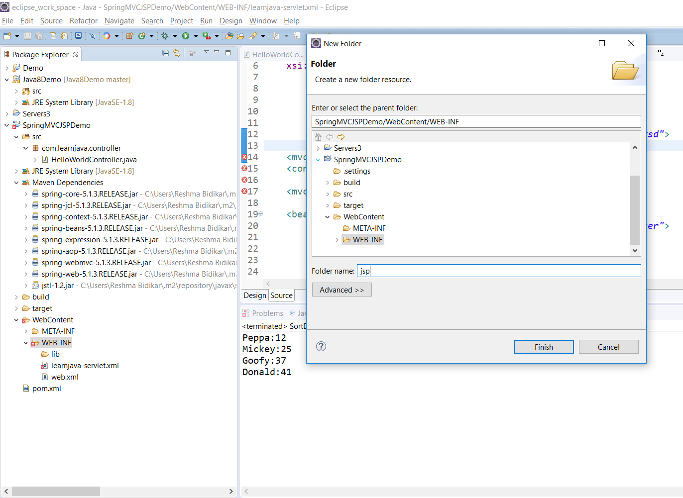 How To Create Helloworld Spring Mvc Web Application Using Maven And Eclipse Learnjava